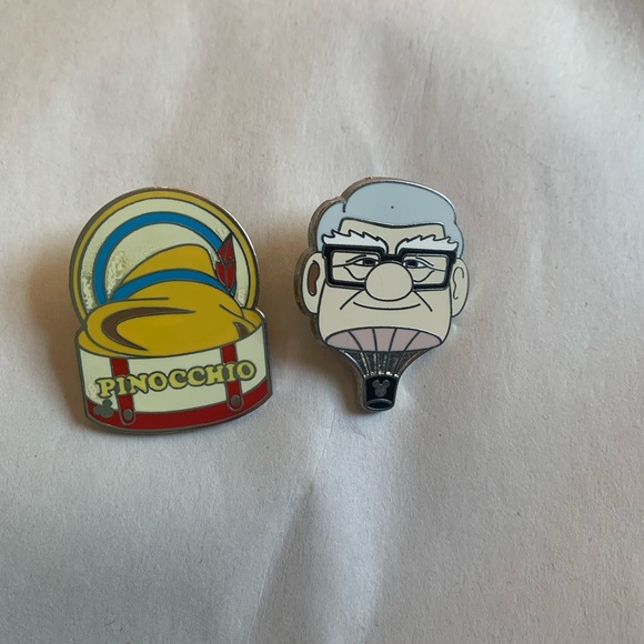 Disney | Other | Disney Trading Pins Pinocchio And Carl From Up | Poshmark
